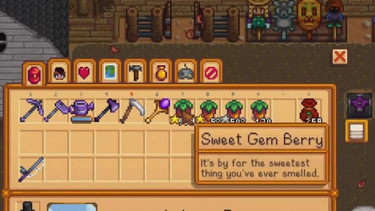 How to get Sweet Gem Berries in Stardew Valley