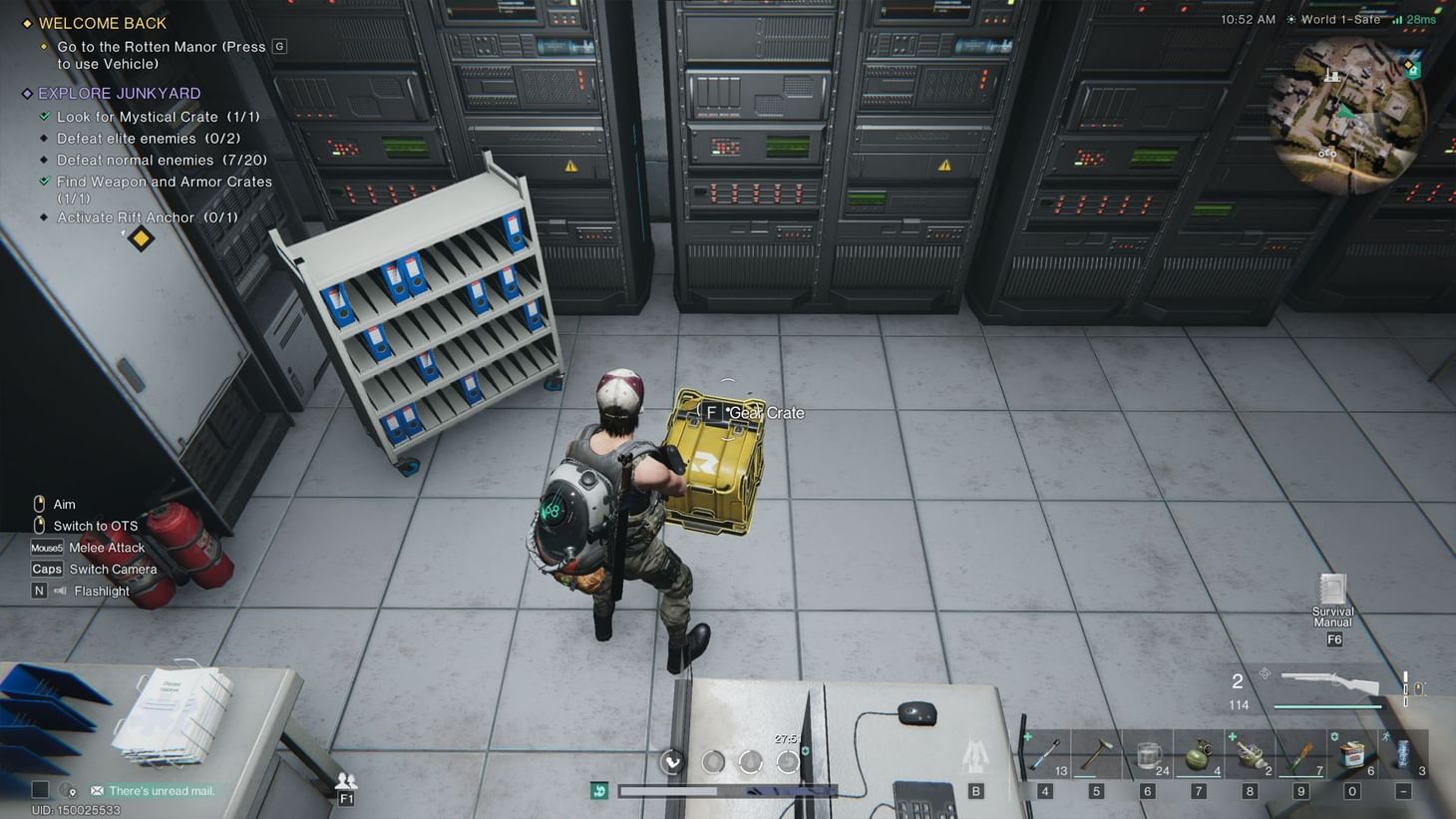 All Junkyard Mystical crate locations in Once Human