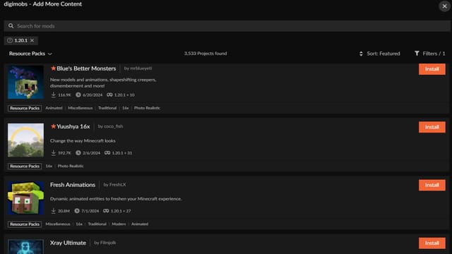 Minecraft Digimobs mod: Features, installation guide, and more