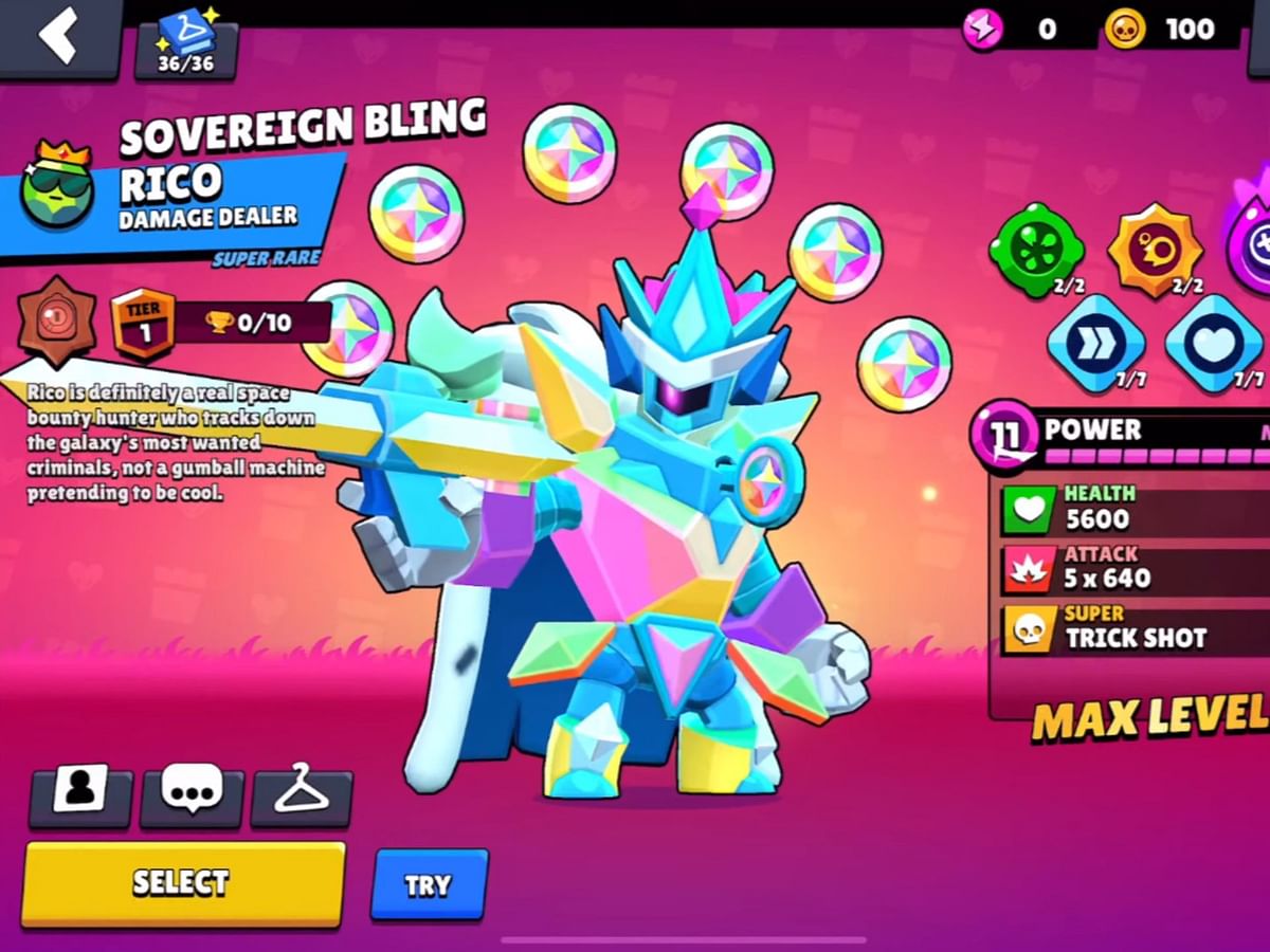 Brawl Stars Sovereign Rico Skin How To Unlock Design And More