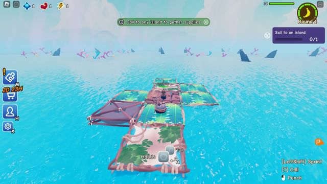 How to fish in Monkey Raft