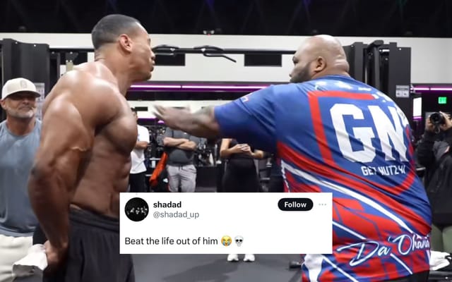 "Beat the life out of him" - Fans stunned after 420-pound Power Slap ...