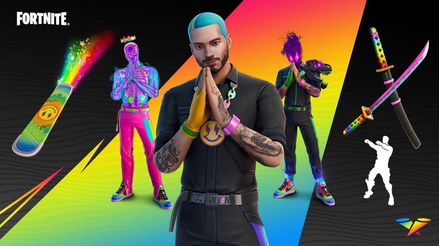 How to get J Balvin skins in Fortnite