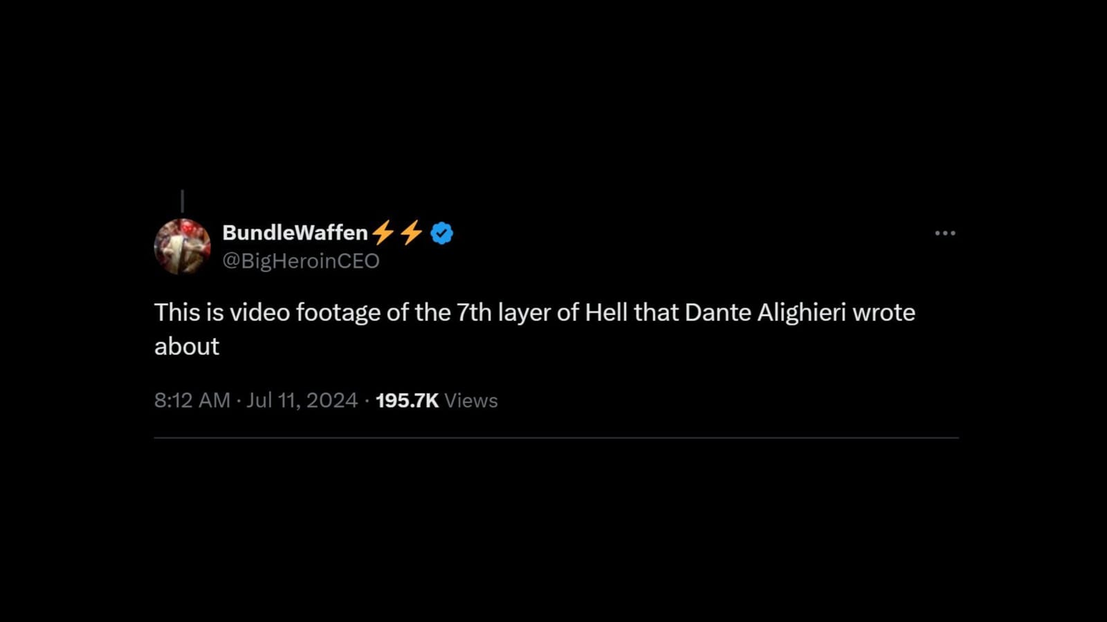 "The 7th layer of hell that Dante Alighieri wrote about"— Internet ...