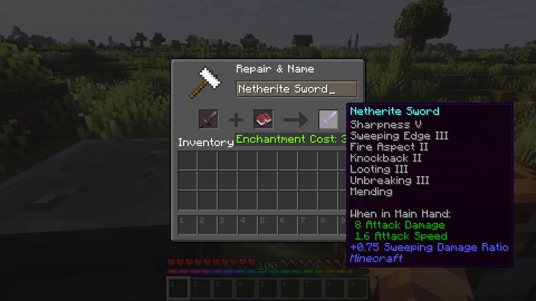 How to make the most OP sword in Minecraft