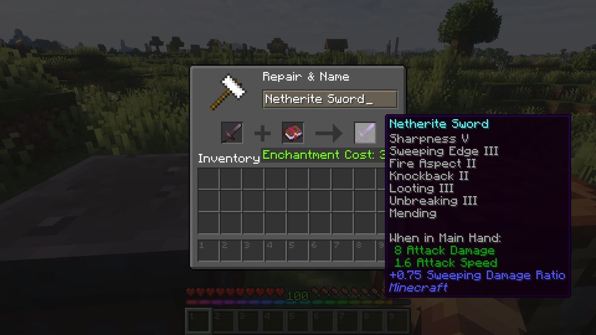 How to make the most OP sword in Minecraft