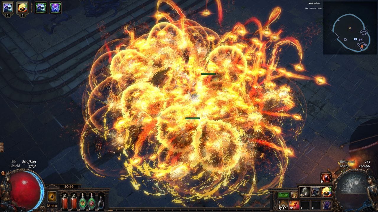 Path of Exile 3.25 Hexblast Mines Trickster build and leveling guide