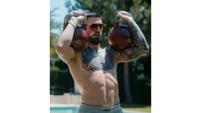 In Photos: Ilia Topuria shows off chiseled physique in intense workout ...