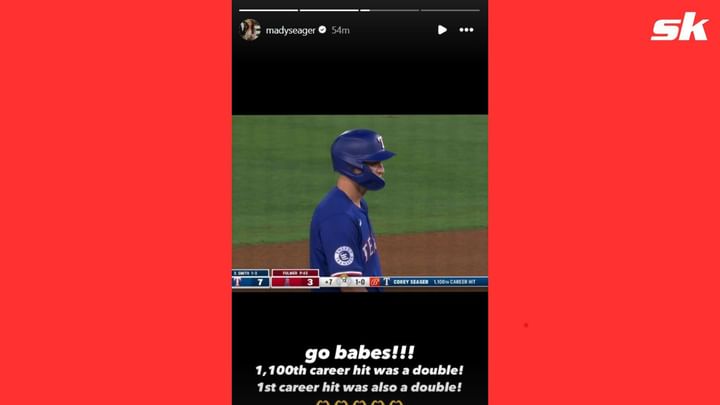 PHOTO: Corey Seager's wife Madisyn gives a glimpse of what it's like ...