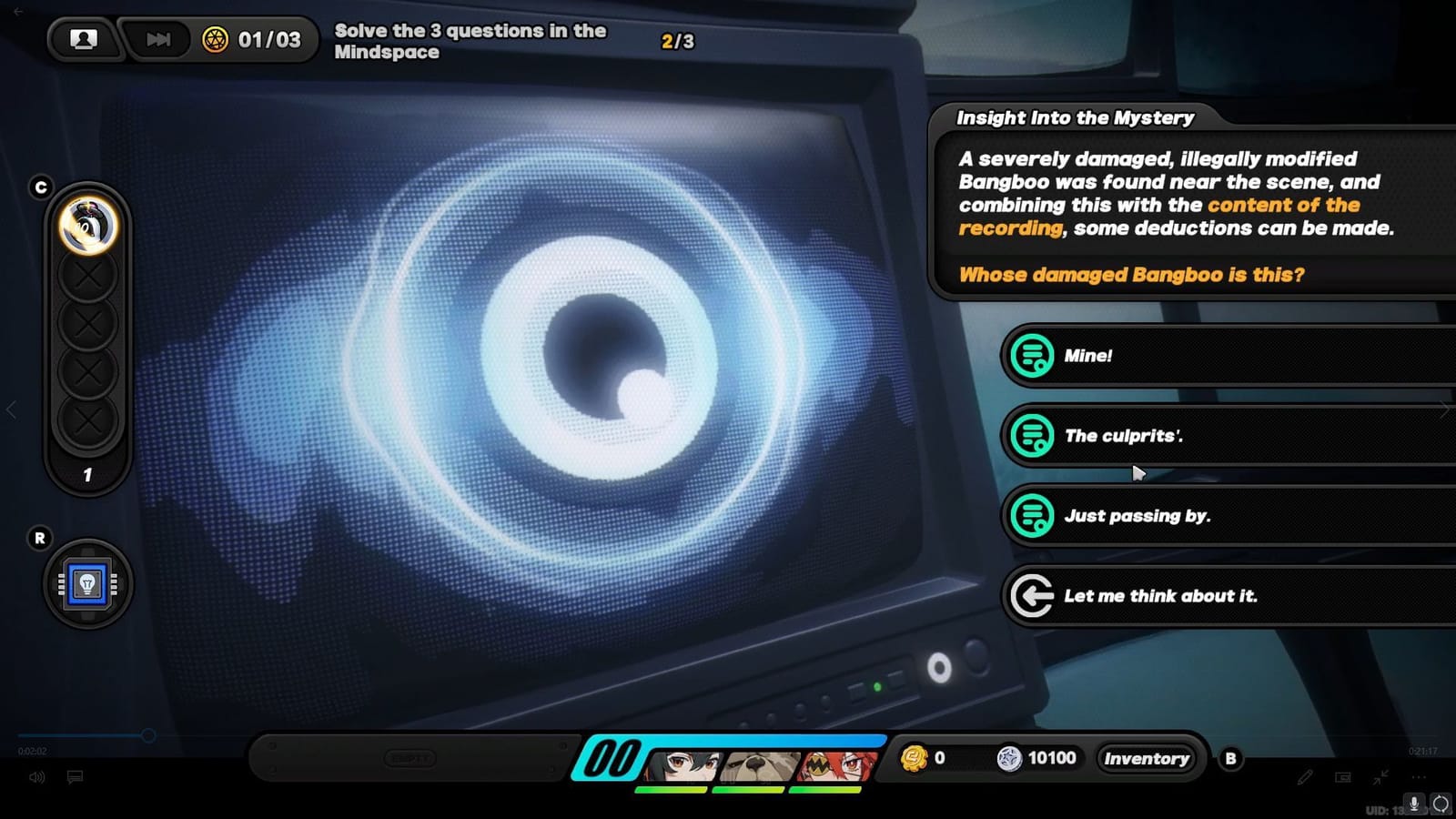 Zenless Zone Zero: How to solve the 3 questions in the Mindspace