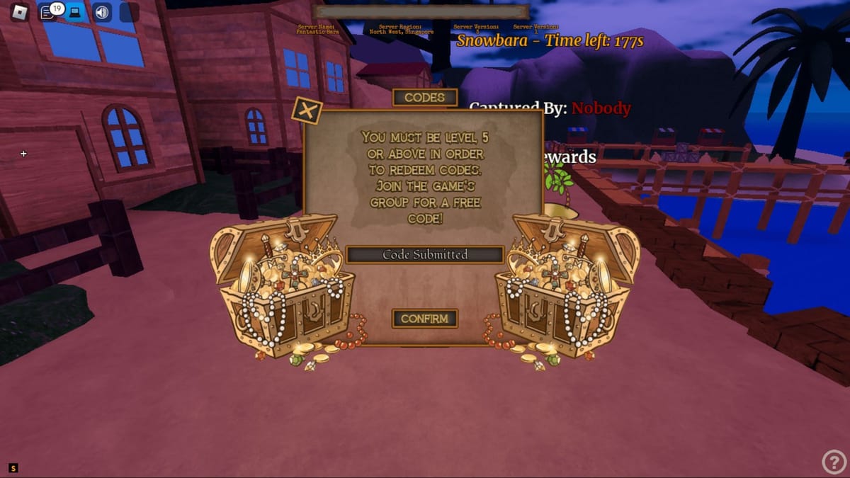 Roblox: New Seas Codes