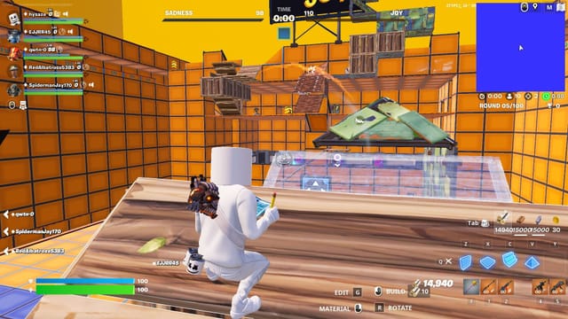 Fortnite Joy vs Sadness: UEFN map code, how to play, and more