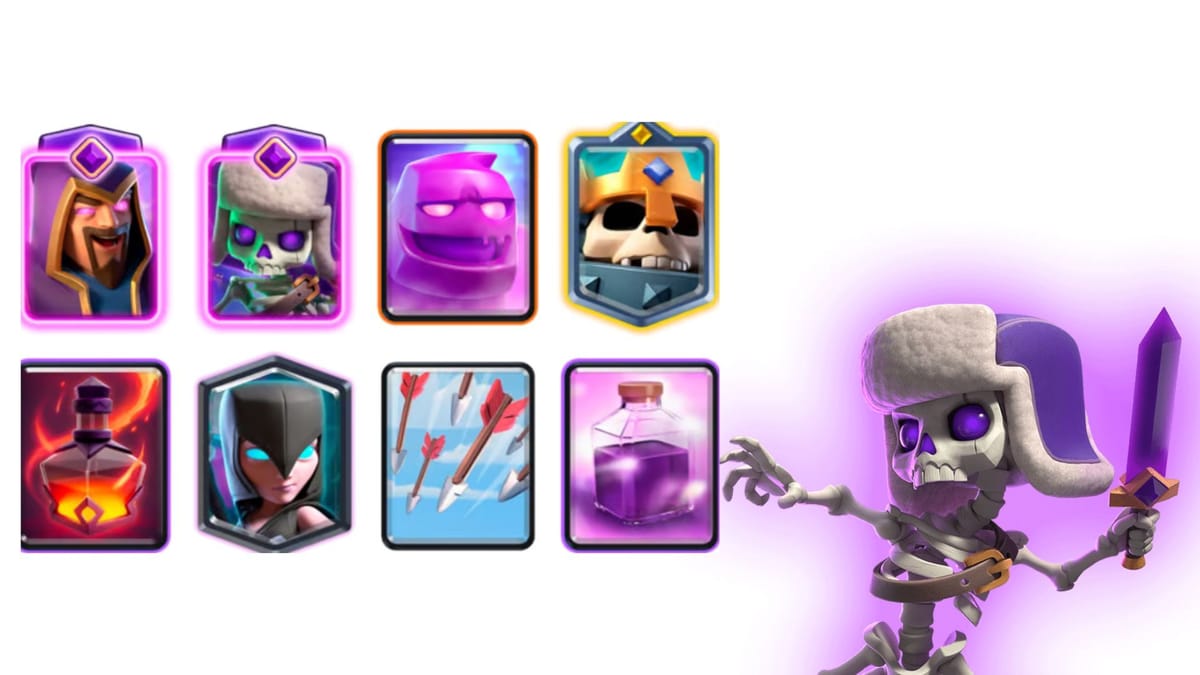 Clash Royale: Best Clash Royale Skeletons Evolution decks in Clash Royale