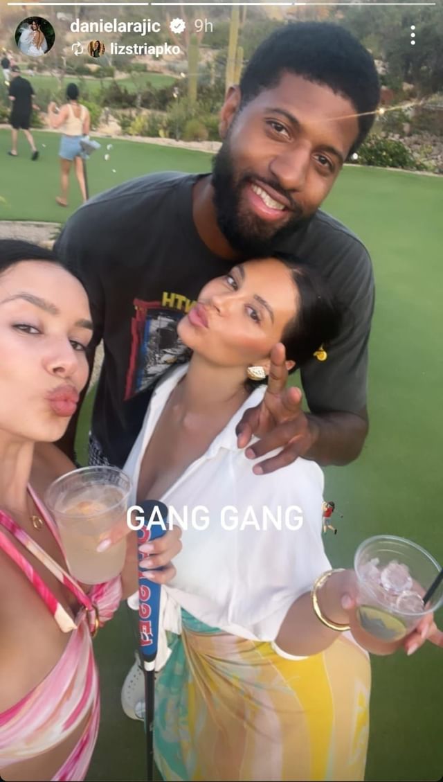 As Paul George signs with 76ers, wife Daniela enjoys a fun night out ...