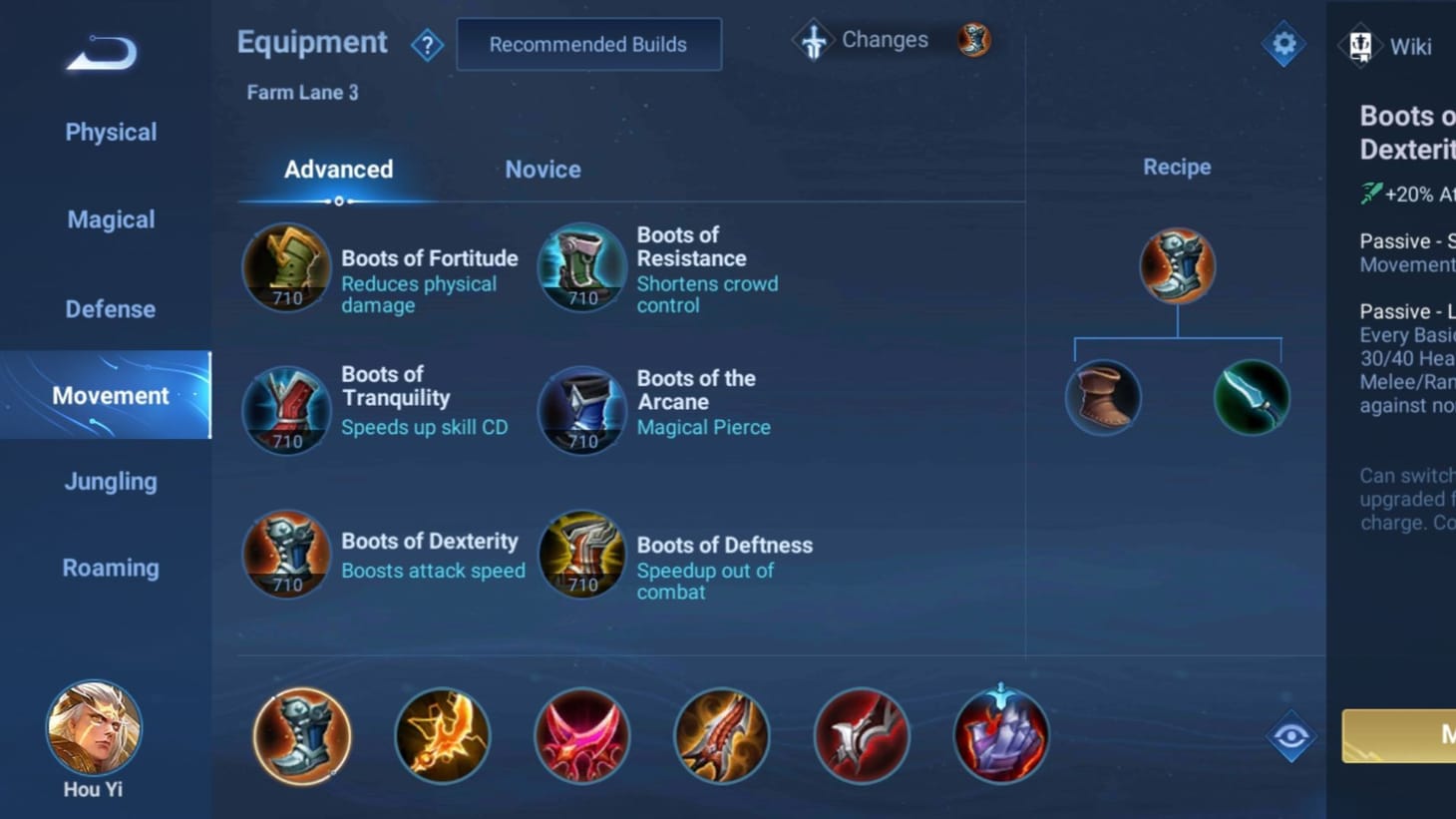 Best Hou Yi build in Honor of Kings: Equipment, Arcanas, Battle Spell, and Skill Combo