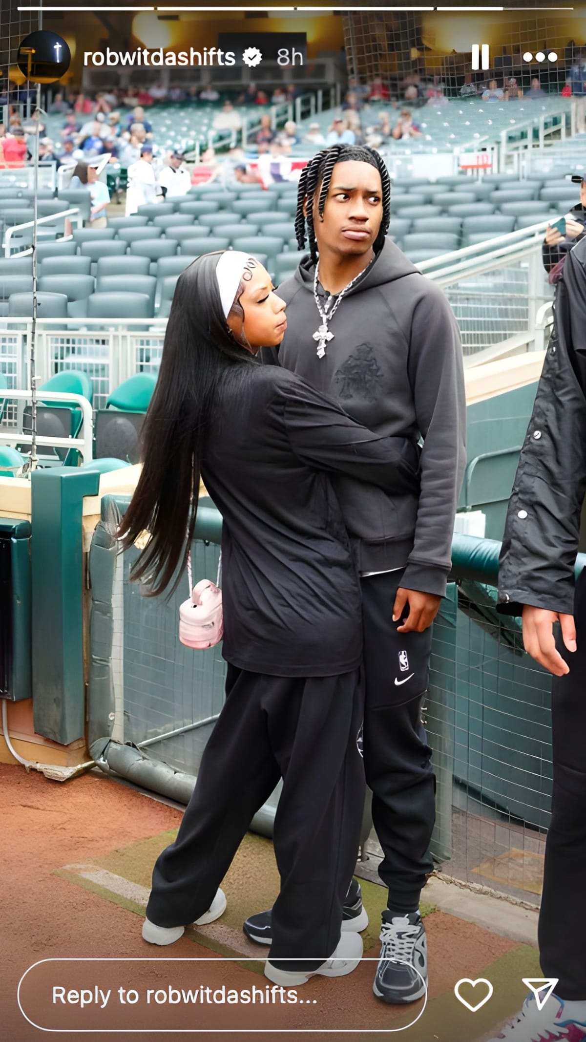 In Photos: Rob Dillingham and girlfriend Ramiyah twin in matching all ...