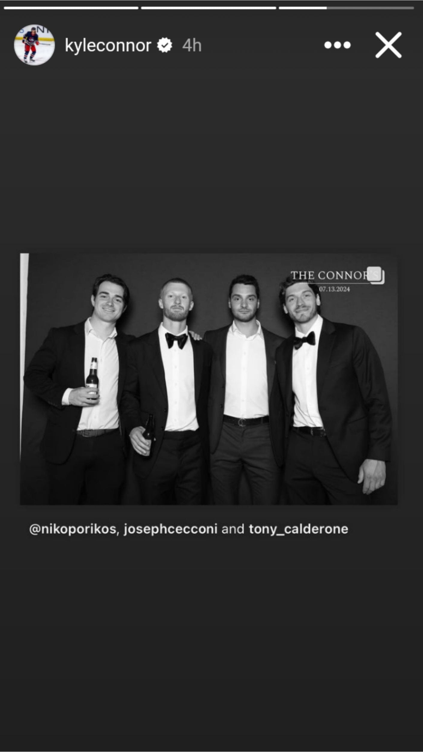 In Photos: Jets' Kyle Connor ties the knot with girlfriend Ally Petack ...