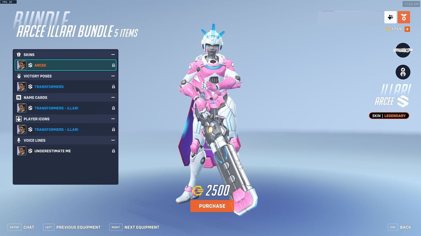 Arcee Illari bundle in Overwatch 2: Price, what's included, and is it ...