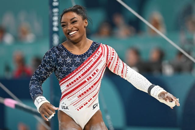 WATCH: Simone Biles lands a stunning Cheng vault to kickoff USA's run ...