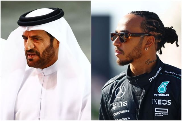 Watch: Lewis Hamilton ignores FIA president Mohammed Ben Sulayem after the F1 British GP