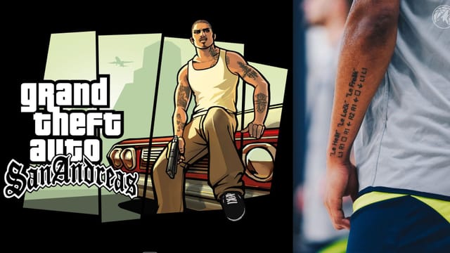 NBA player tattooed a popular GTA San Andreas cheat code, internet reacts