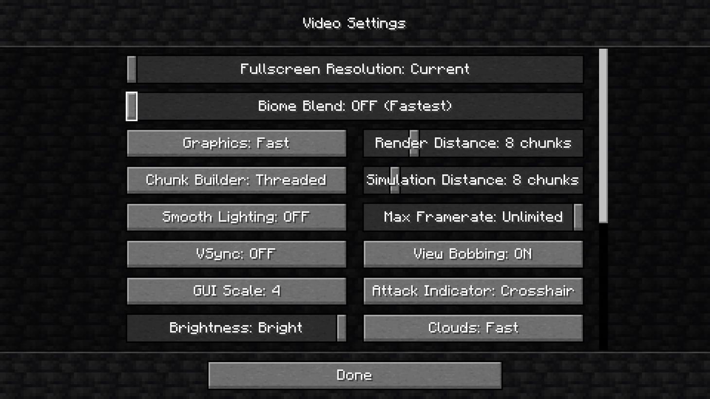 How to improve FPS in Minecraft 1.21