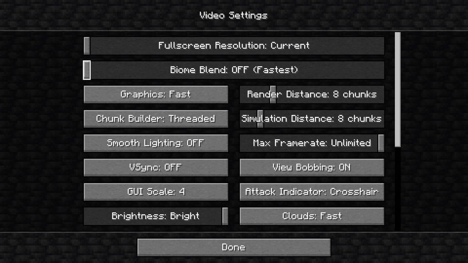 How to improve FPS in Minecraft 1.21