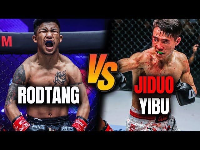 Rodtang ONE Championship: FREE FULL FIGHT: Rodtang gets into a bloody ...