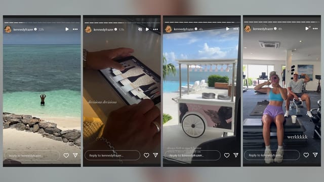 IN PHOTOS: Lions star Malcolm Rodriguez's wife Kennedy Frazer shares ...