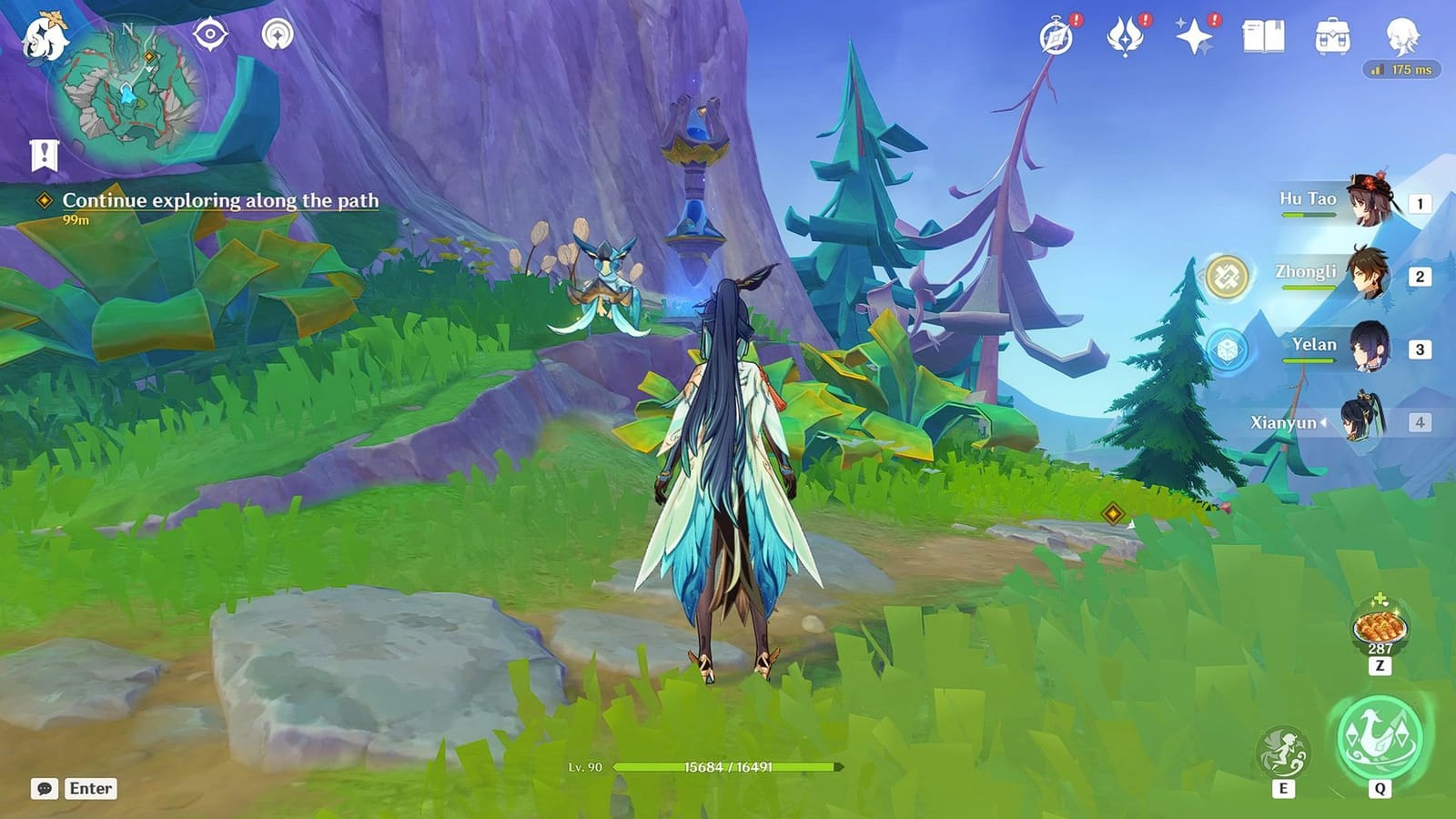 Genshin Impact Simulanka teleport waypoint locations