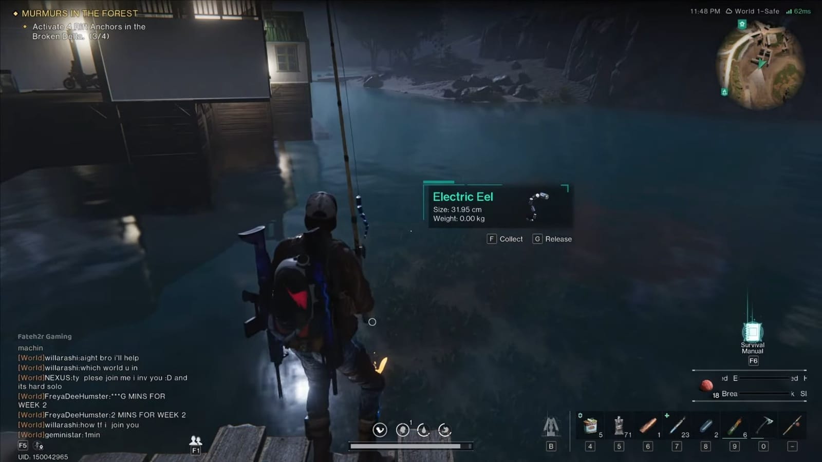 How to get the Electric Eel Deviant in Once Human