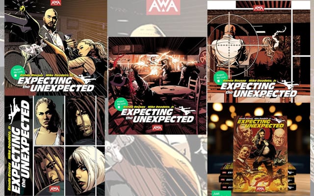 In Photos: Ronda Rousey offers sneak peek into her new graphic novel ...