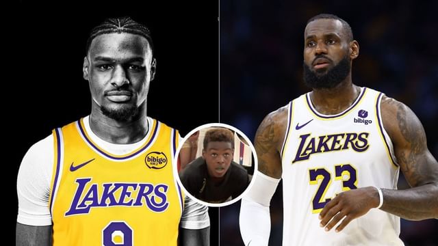 LeBron James shares 11-year-old Bronny James' AAU highlights after ...