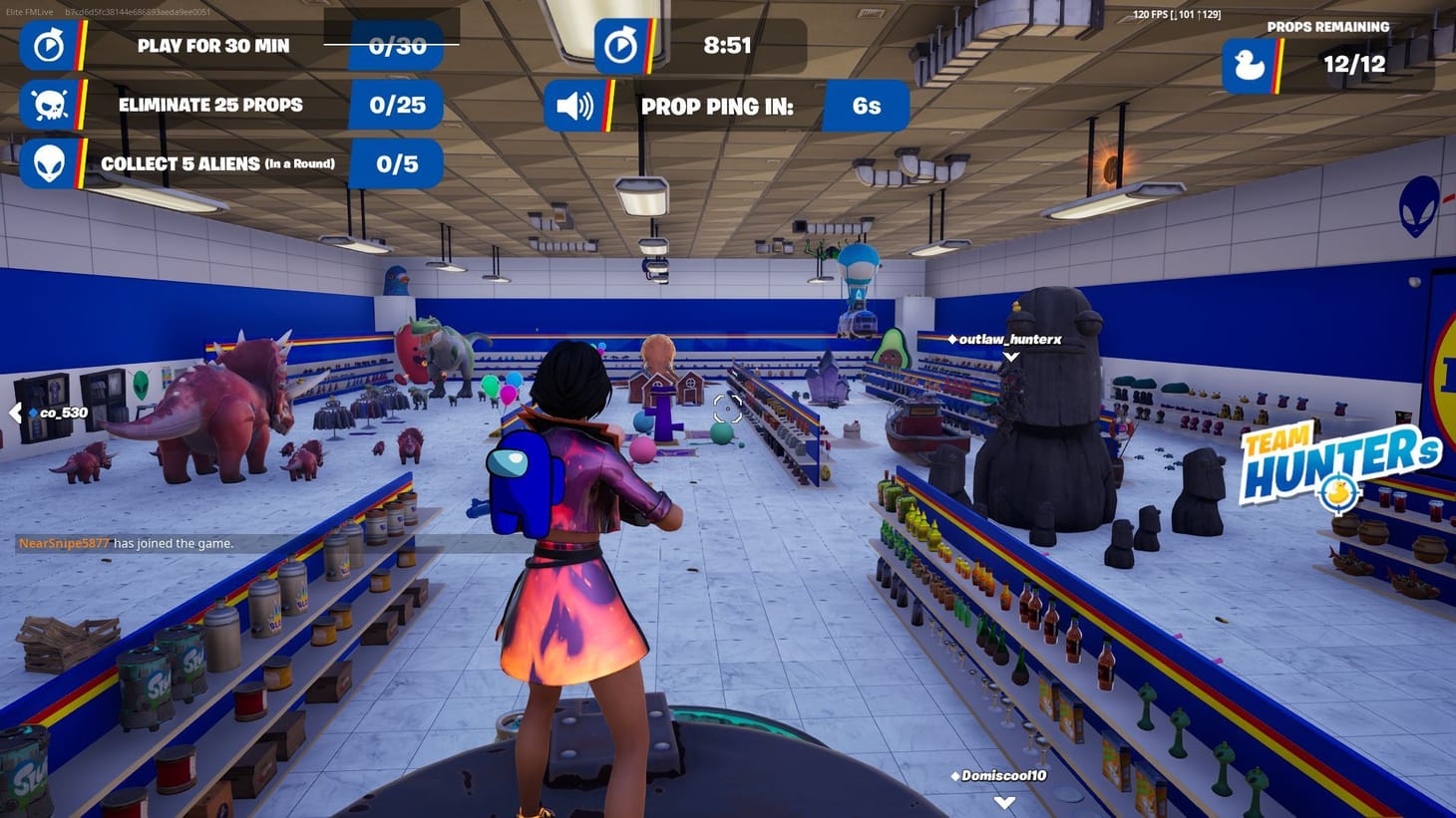 Fortnite Fortshop Prop Hunt: UEFN map code, how to play, and more