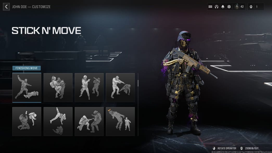 How to do a finishing move in MW3 and Warzone