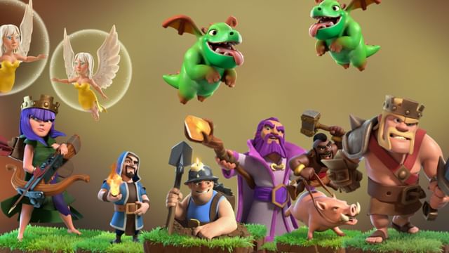 Clash of Clans: Town Hall 12 Queen Charge Hybrid attacking strategy in ...