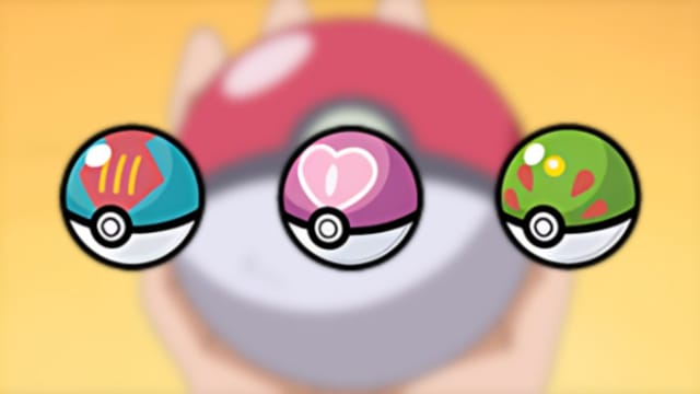 All Poke Balls in Pokemon mainline games, ranked by rarity