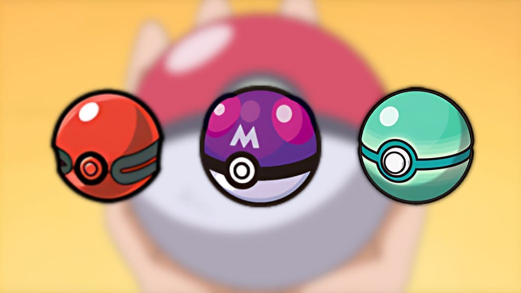 All Poke Balls in Pokemon mainline games, ranked by rarity