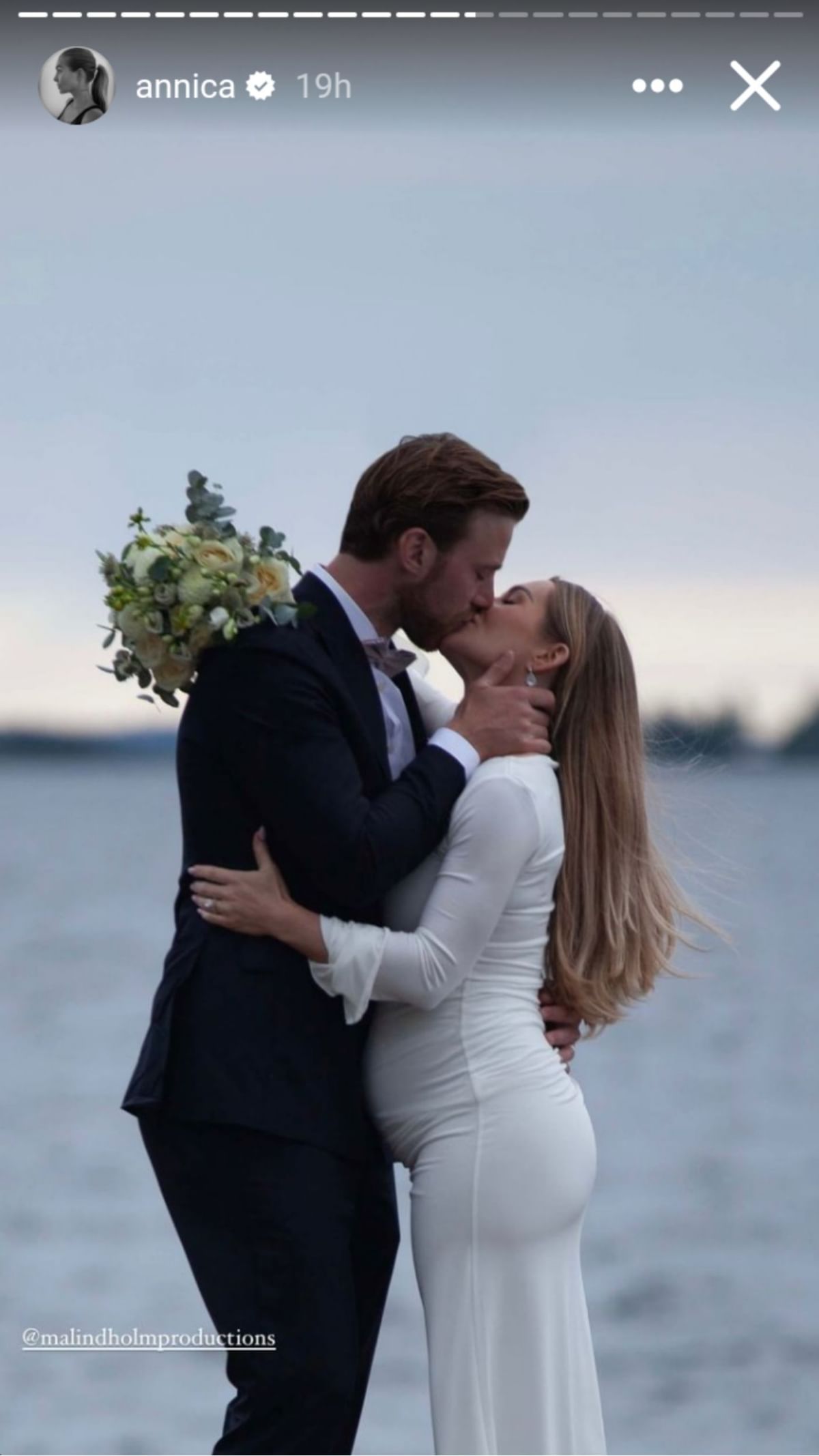 In Photos: Elias Lindholm marries partner Annica with their adorable son being the ring bearer ...
