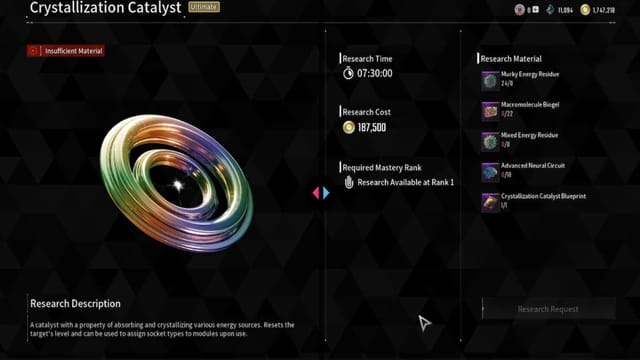 How to get and use Crystallization Catalysts in The First Descendant?