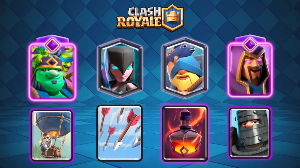 Best Goblin Giant Evolution decks in Clash Royale