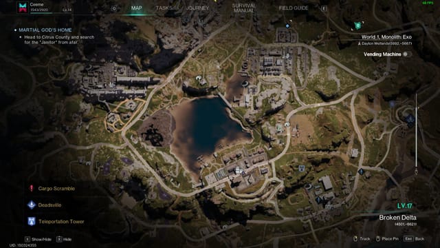 Where to find Polluted Water in Once Human?