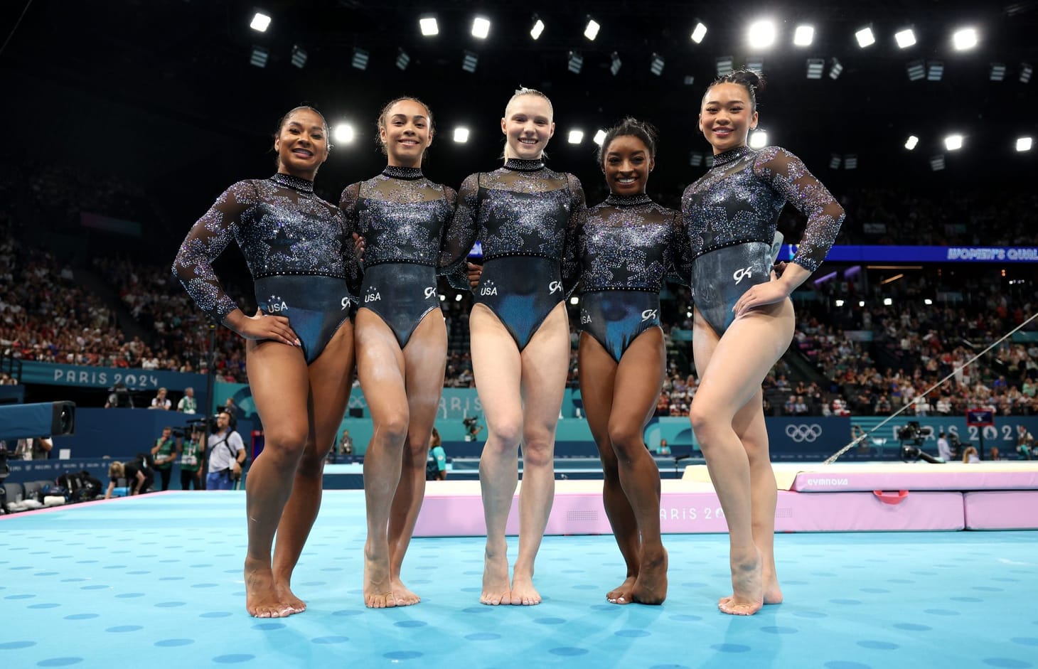 Which USA female gymnasts qualified for individual and all-around ...