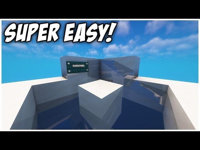 How to make an AFK pool in Minecraft?