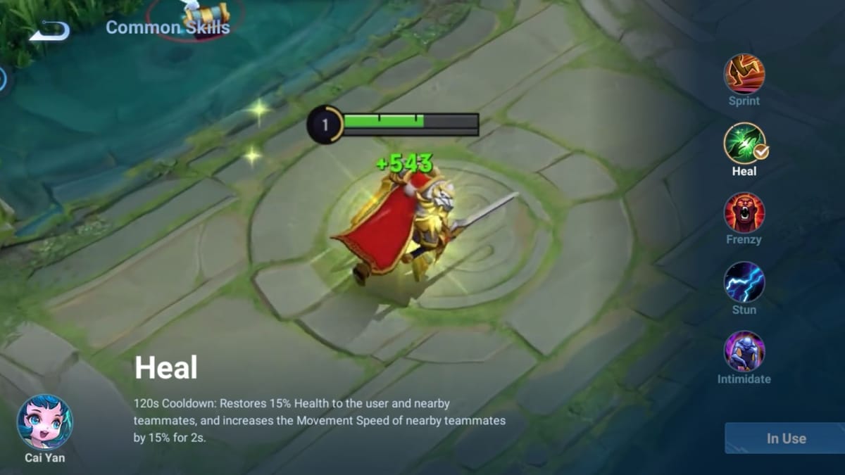 Best Cai Yan build in Honor of Kings: Equipment, Arcanas, Battle Spells ...