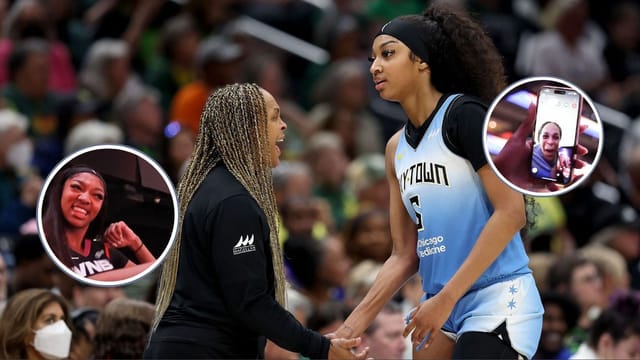 Watch: Angel Reese flaunts All-Star game jersey to Chicago Sky coach ...
