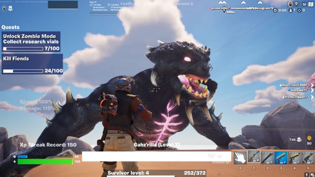 Fortnite Zombie City Bossfight: UEFN map code, how to play, and more