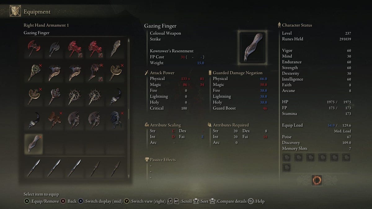 All Colossal Weapons in Elden Ring Shadow of the Erdtree