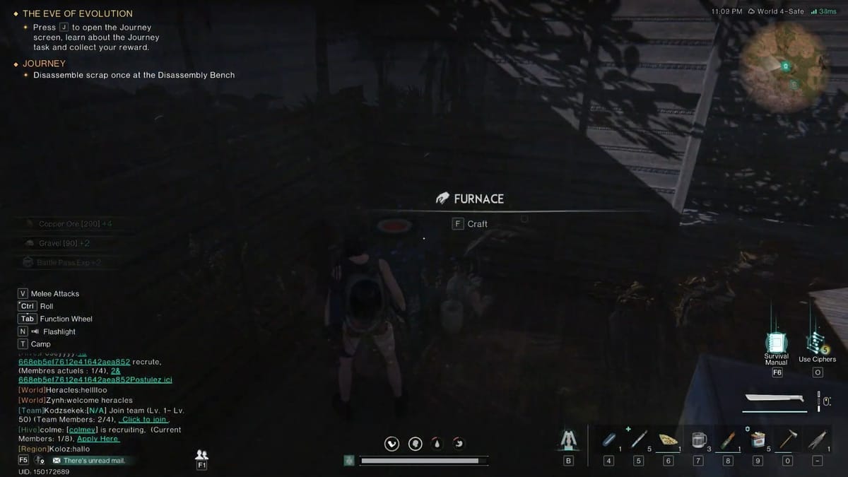 How to craft Glass in Once Human