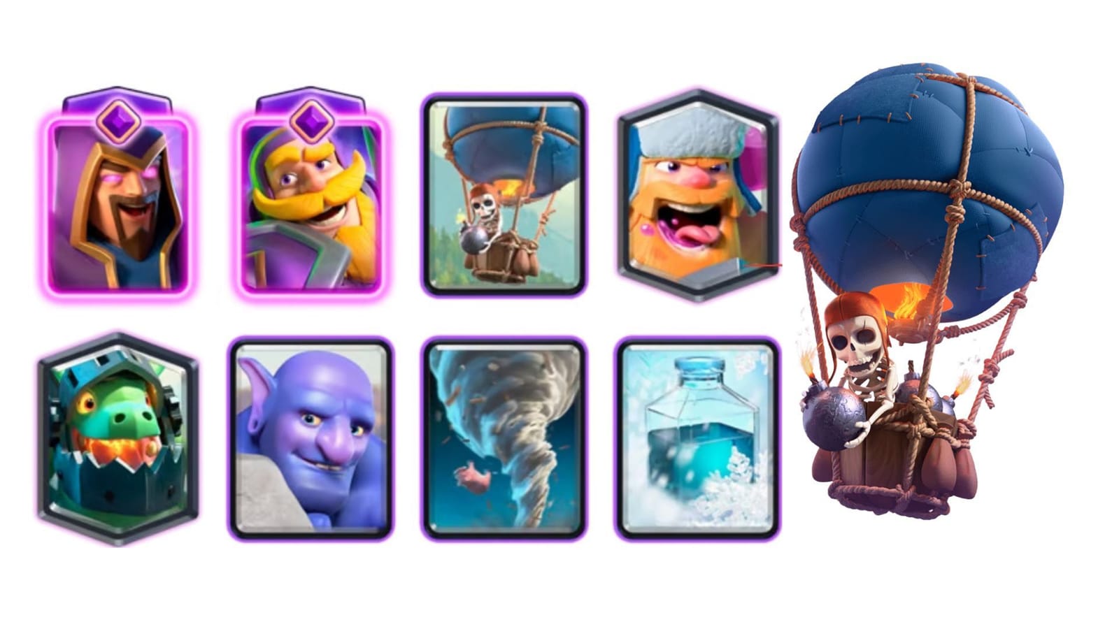 Best Balloon decks in Clash Royale